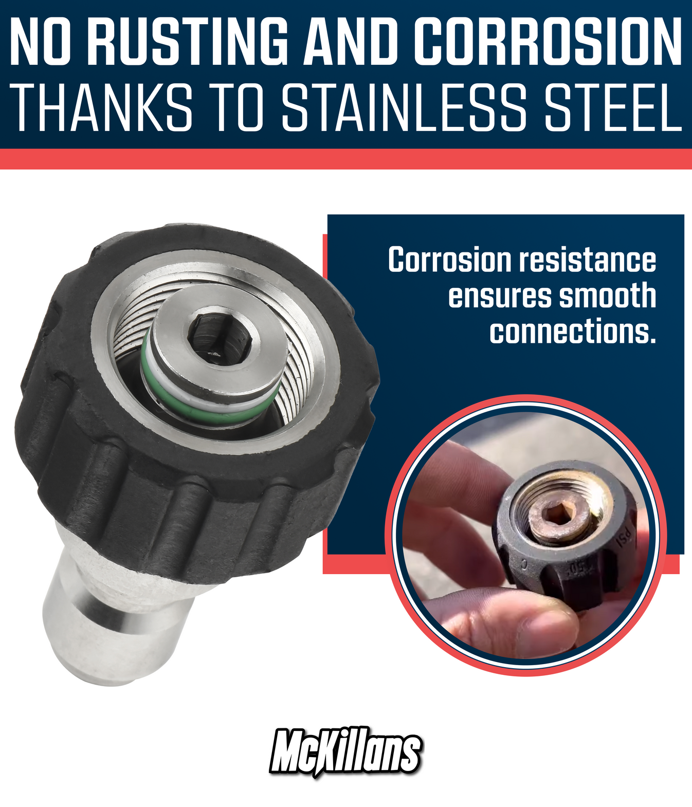 Stainless Quick Connect Kit – McKillans