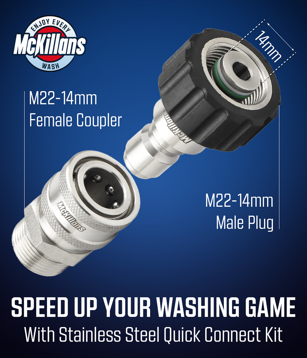 M22-14mm Quick Connect Pair – McKillans