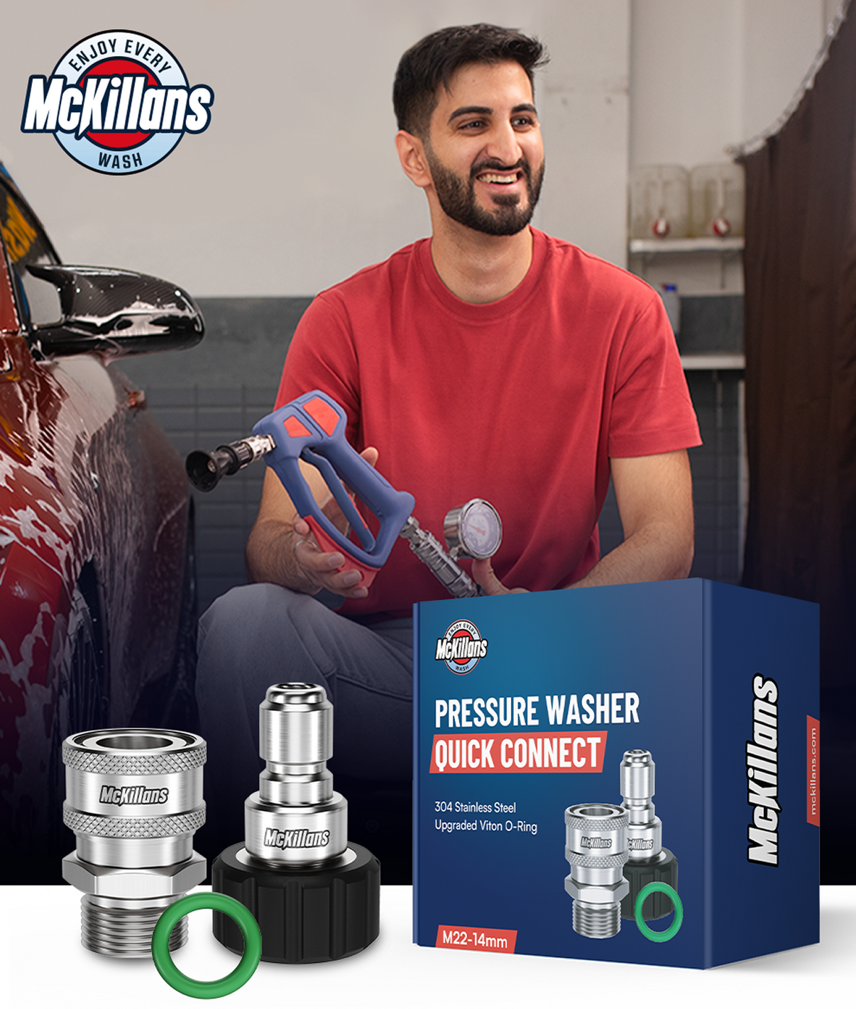 M22-14mm Quick Connect Pair – McKillans